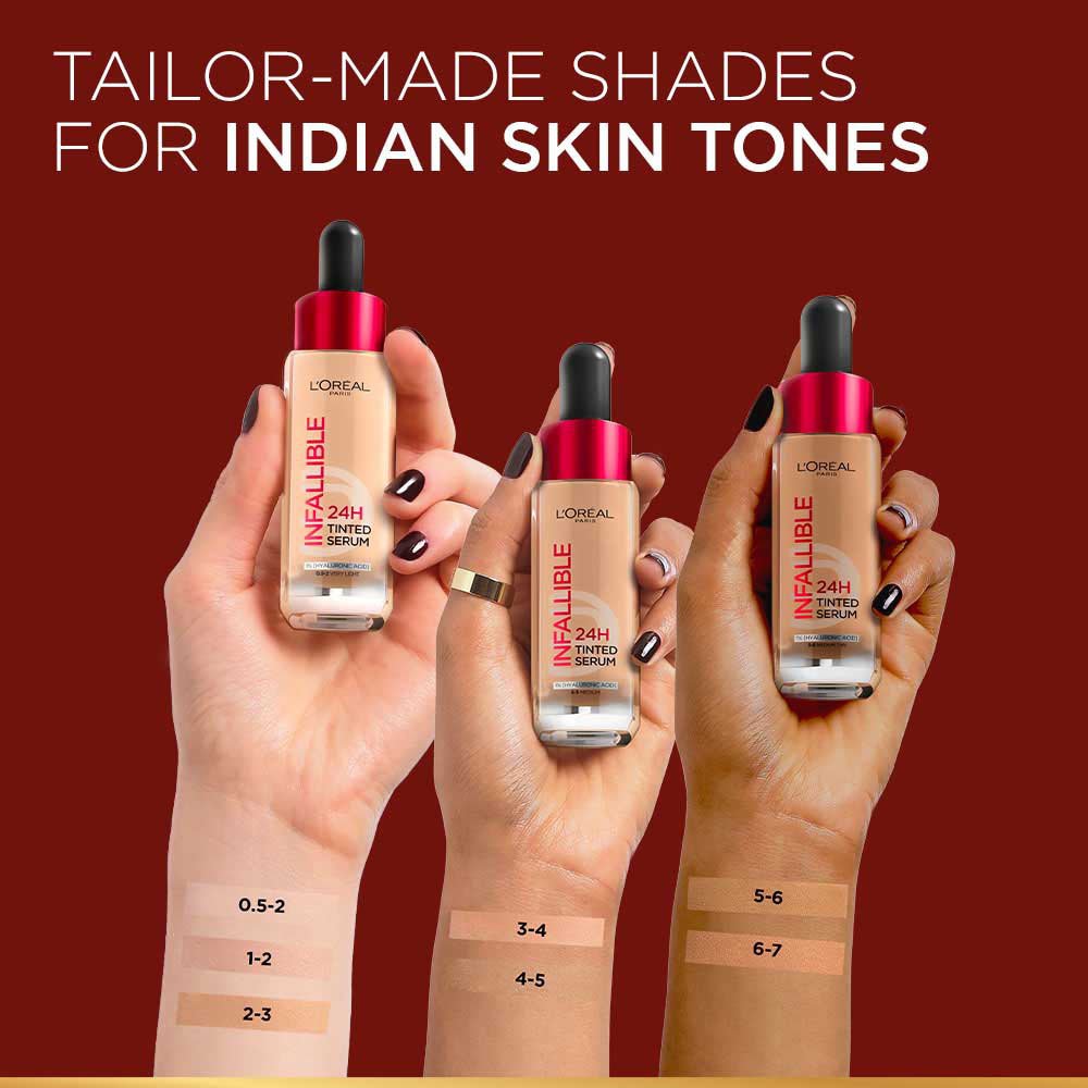 L’Oréal Paris Infallible 24H Tinted Radiant Serum Foundation - Light