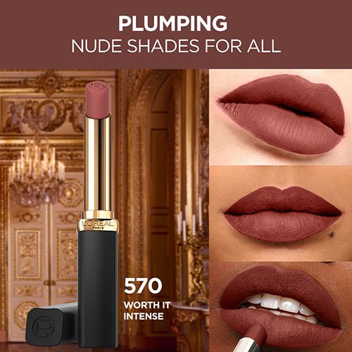 L'Oréal Paris Color Riche Intense Volume Matte Lipstick (570 Worth It)